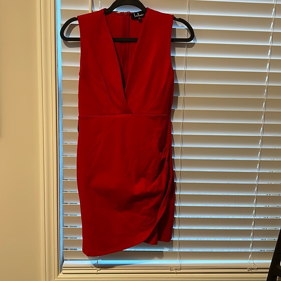Lulus | Dresses | Red Cocktail Dress | Poshmark